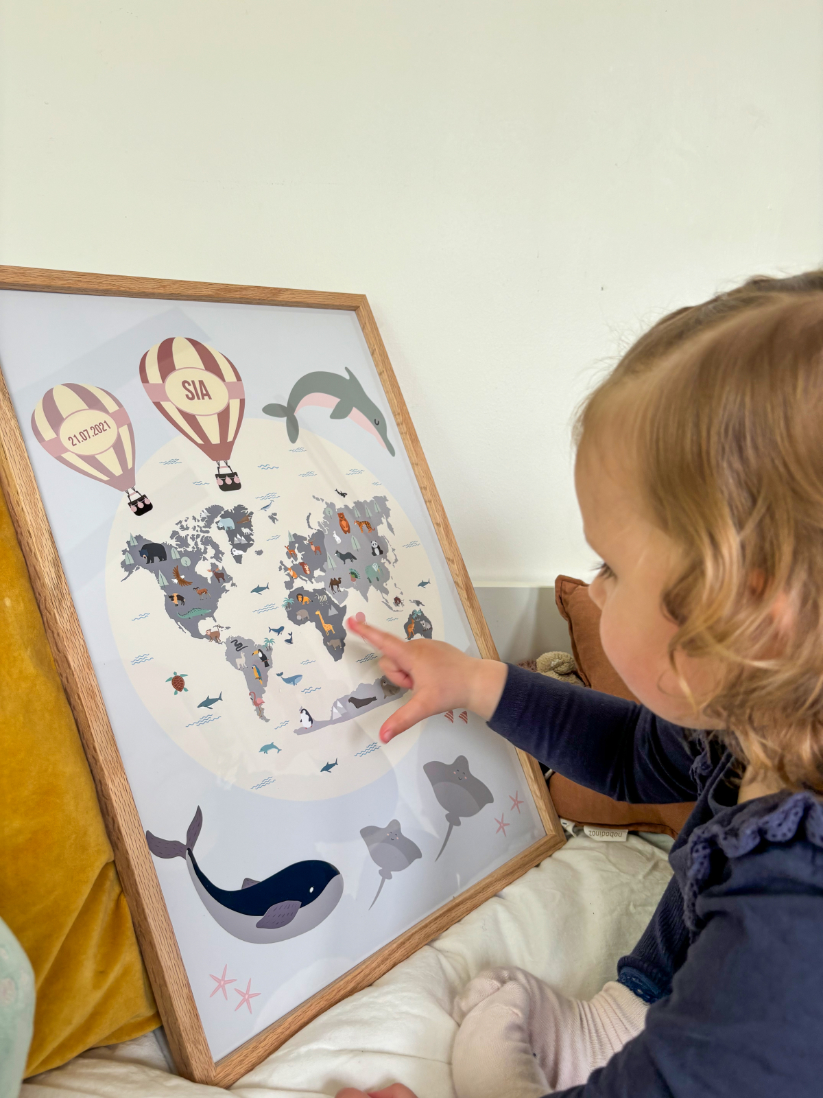 Verdens dyr - Kidsposterbystine